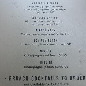 801 RESTAURANT & BAR - Updated January 2025 - 589 Photos & 470 Reviews ...