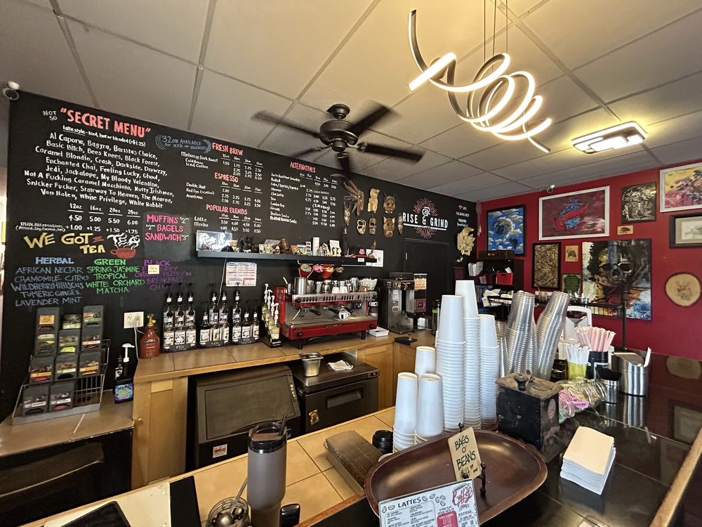 RISE & GRIND COFFEE - Updated October 2025 - 65 Photos & 121 Reviews ...