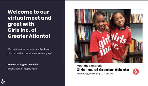 MEET THE NONPROFIT: GIRLS INC. OF GREATER ATLANTA - Marietta, GA - Yelp