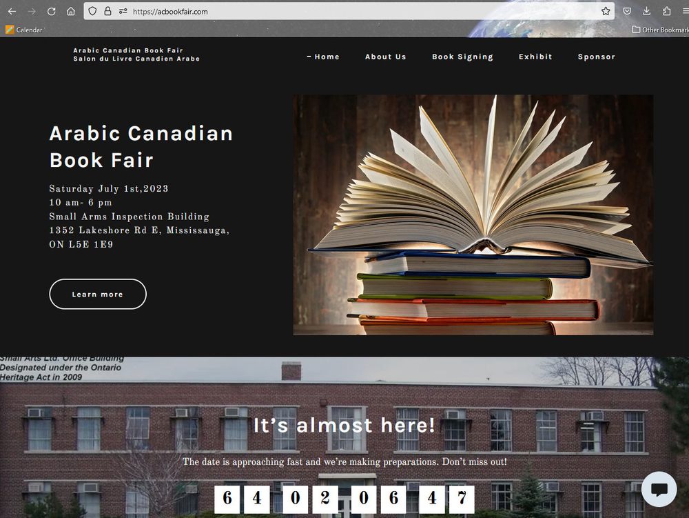ARABIC CANADIAN BOOK FAIR - Updated November 2024 - Toronto, Ontario ...