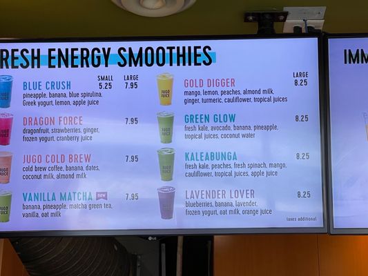 JUGO JUICE - Updated December 2025 - 28 Photos & 29 Reviews - 1103 ...