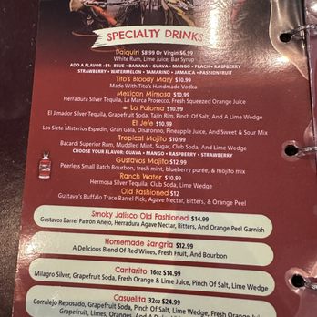 GUSTAVO’S MEXICAN GRILL, NORTON COMMONS - Updated August 2024 - 310 ...