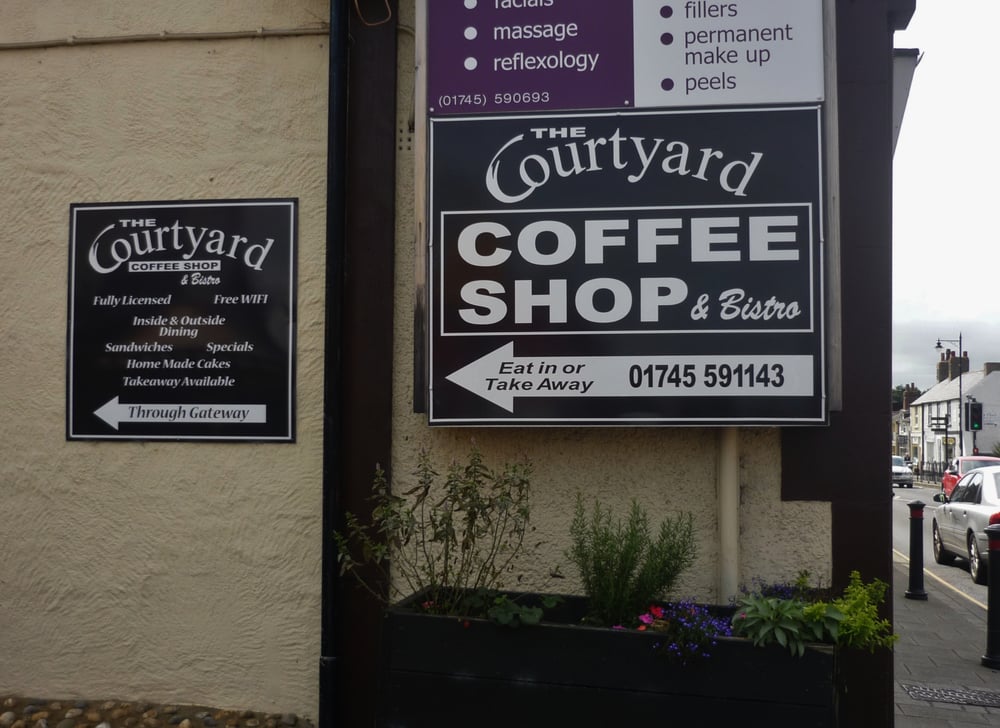 THE COURTYARD COFFEE SHOP AND BISTRO - Fondella Building High Street ...