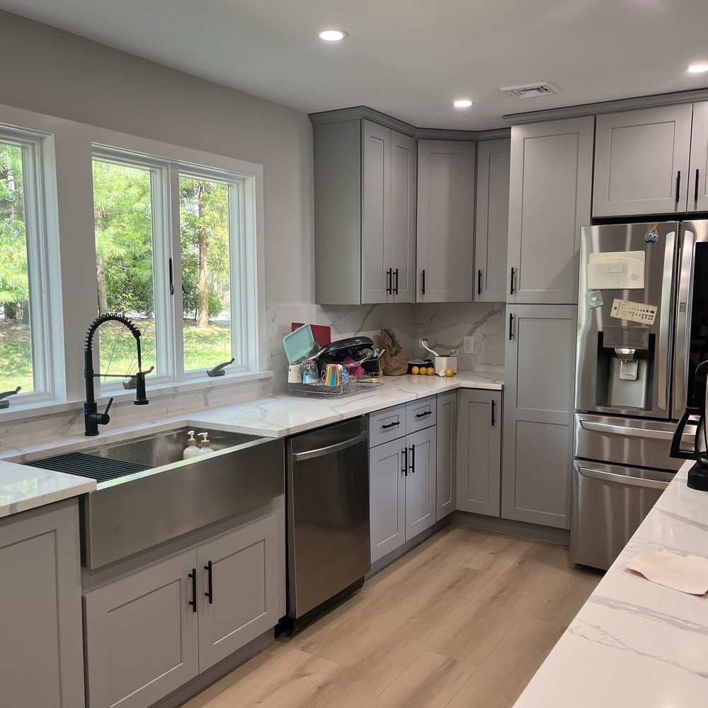 Kitchen Cabinet Flushing at Clinton Spears blog