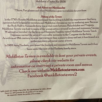 MIDDLETON TAVERN - Updated June 2025 - 316 Photos & 552 Reviews - 2 ...
