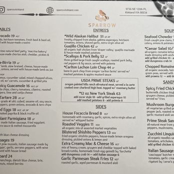 SPARROW - Updated August 2024 - 611 Photos & 240 Reviews - 9736 NE ...
