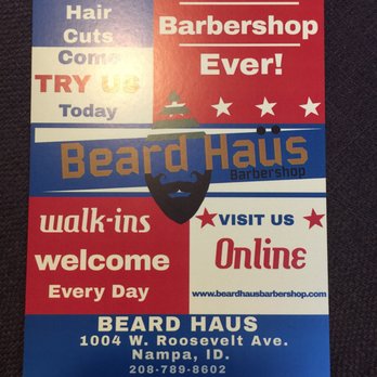 BEARD HAUS BARBERSHOP - Updated February 2026 - 11 Reviews - 1004 W Roosevelt Ave, Nampa, Idaho ...