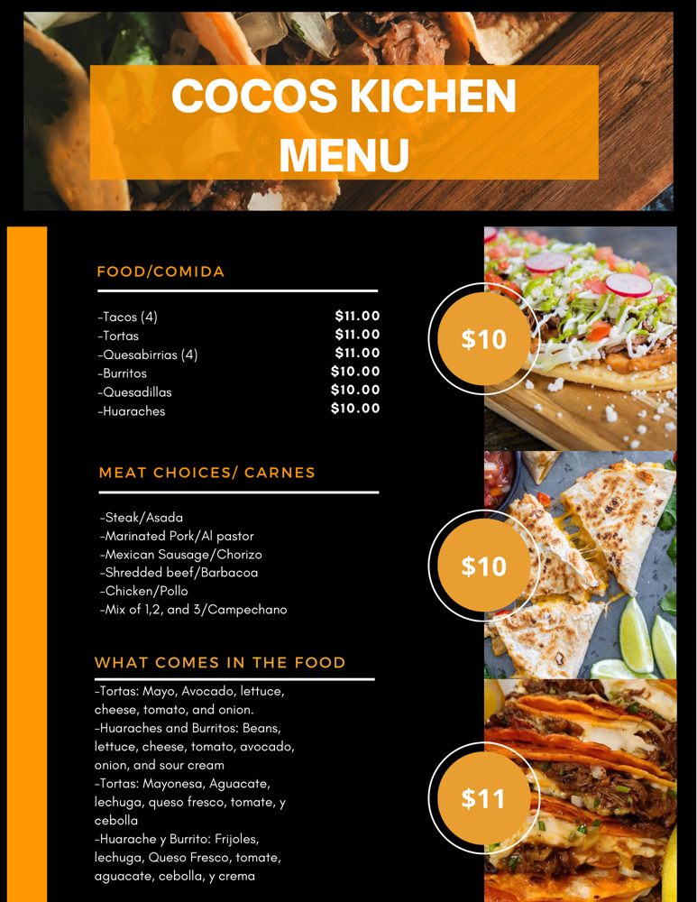 COCOS KITCHEN - Food Trucks - 211 Davidson Hwy, Concord, NC - Business ...