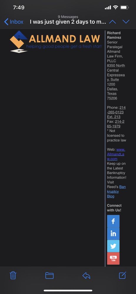 ALLMAND LAW - Updated December 2025 - 98 Reviews - 8350 N Central Expy ...