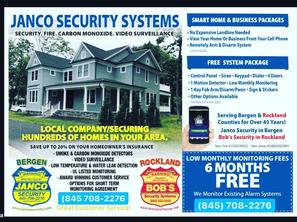 JANCO SECURITY - Updated January 2025 - 135 Route 304, Bardonia, New ...