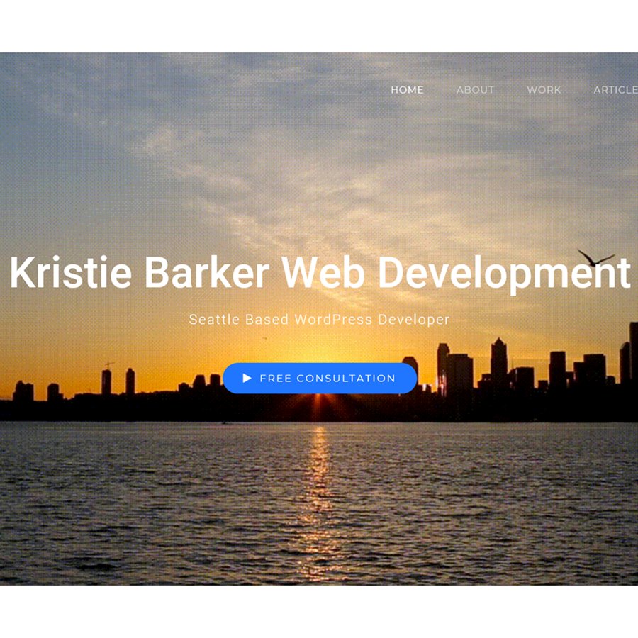 KRISTIE BARKER WEB DEVELOPMENT - 105 Ward St, Seattle, Washington - Web ...