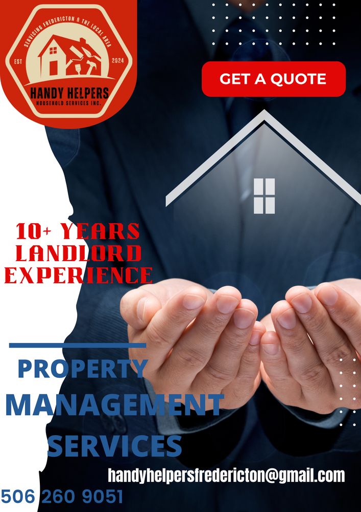 HANDY HELPERS HOUSEHOLD SERVICES - Updated June 2025 - Fredericton, New ...