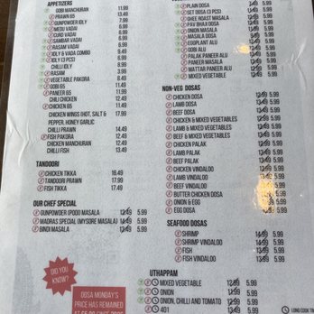 HOUSE OF DOSAS - Updated July 2025 - 493 Photos & 488 Reviews - 1391 ...