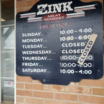 DALE ZINK MEAT MARKET - Updated December 2025 - 27 Reviews - 208 N ...