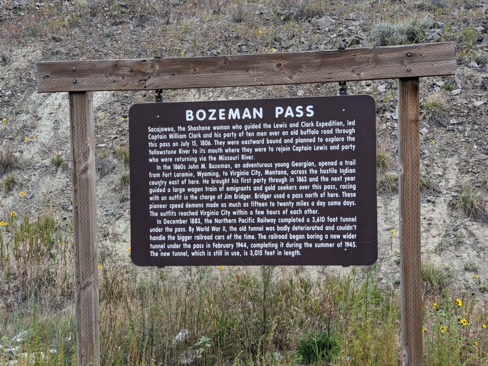 BOZEMAN PASS HISTORICAL MARKER - Updated December 2025 - US-191 ...
