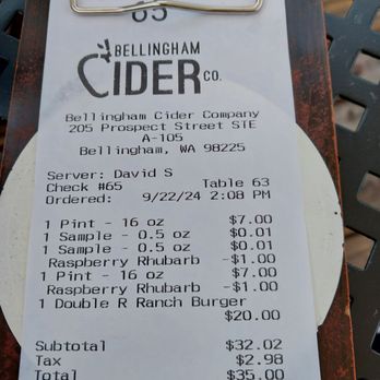 BELLINGHAM CIDER COMPANY - Updated September 2025 - 451 Photos & 309 ...