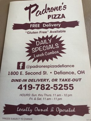 PADRONE’S PIZZA - Updated January 2026 - 21 Reviews - 1800 E 2nd St ...