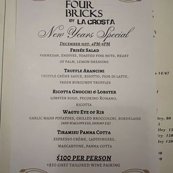 FOUR BRICKS BY LA CROSTA - CLOSED - Updated October 2025 - 402 Photos ...