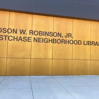 ROBINSON WESTCHASE NEIGHBORHOOD LIBRARY - Updated December 2025 - 62 ...