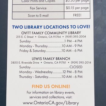OVITT FAMILY COMMUNITY LIBRARY - Updated December 2025 - 60 Photos & 56 ...