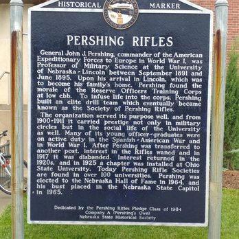PERSHING RIFLES HISTORICAL MARKER - Updated December 2024 - 813-857 N ...