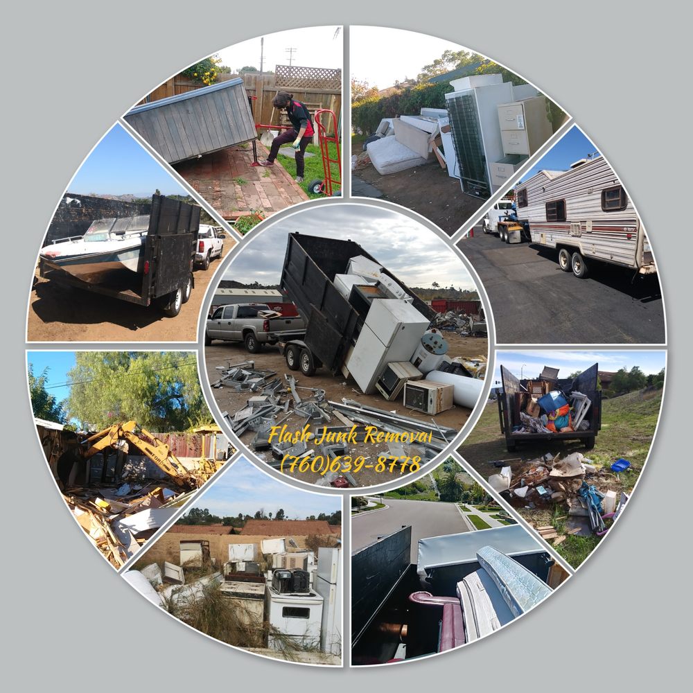 FLASH JUNK REMOVAL - 101 Photos & 12 Reviews - Vista, California - Junk ...