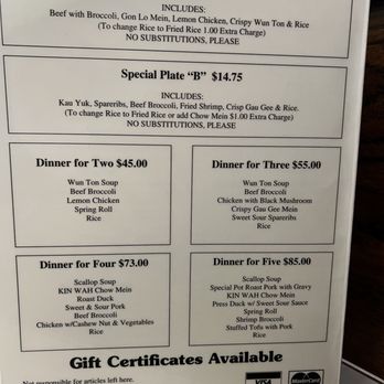 KIN WAH CHOP SUEY - Updated March 2025 - 899 Photos & 486 Reviews - 45 ...