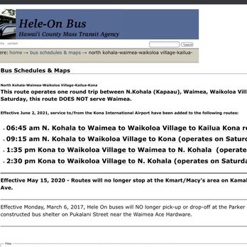 HELE-ON BUS - Updated December 2025 - 11 Photos - 2299 Ho'olaulima Rd ...