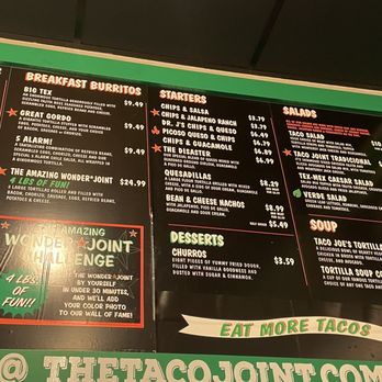 THE TACO JOINT - Updated June 2025 - 60 Photos & 52 Reviews - 4387 Main ...