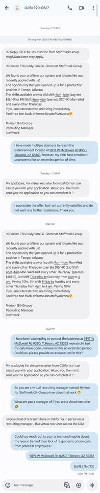 STAFFMARK - Updated January 2026 - 9897 W Mcdowell Rd, Tolleson ...