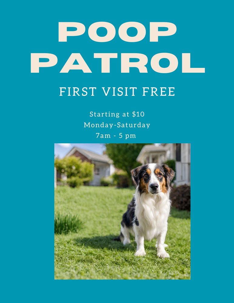 POOP PATROL - Request Information - Arlington, Texas - Pet Waste ...