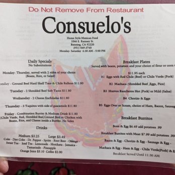 CONSUELO’S HOME STYLE MEXICAN FOOD - Updated July 2024 - 239 Photos ...