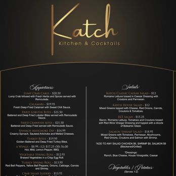KATCH KITCHEN & COCKTAILS - Updated June 2024 - 236 Photos & 164 ...