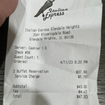 ITALIAN EXPRESS - Updated January 2026 - 42 Photos & 104 Reviews - 2041 ...