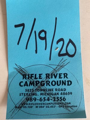 Rifle River Campground & Canoe Livery, 5825 N Townline Rd, Sterling, MI ...