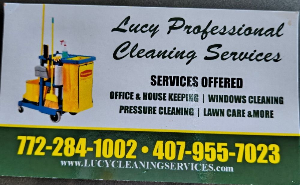 LUCY PROFESSIONAL CLEANING SERVICES - Updated February 2025 - 16 Photos ...