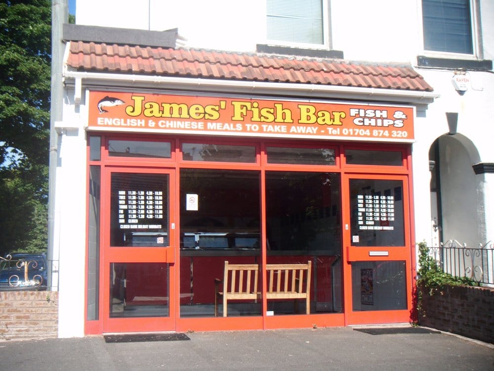 JAMES FISH BAR - 12 Three Tuns Ln, Formby, Merseyside, United Kingdom ...