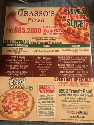 GRASSO’S PIZZA - Updated November 2024 - 62 Photos & 122 Reviews - 5202 ...
