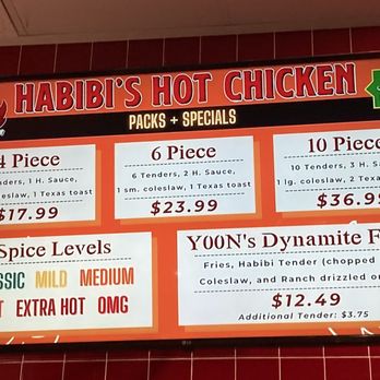 HABIBI’S HOT CHICKEN - Updated August 2025 - 65 Photos & 78 Reviews ...