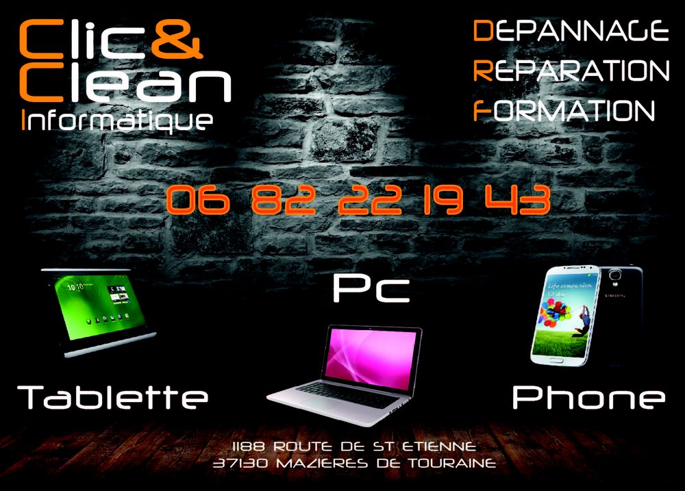 CLIC & CLEAN INFORMATIQUE - Updated June 2024 - 1188 route de Saint ...