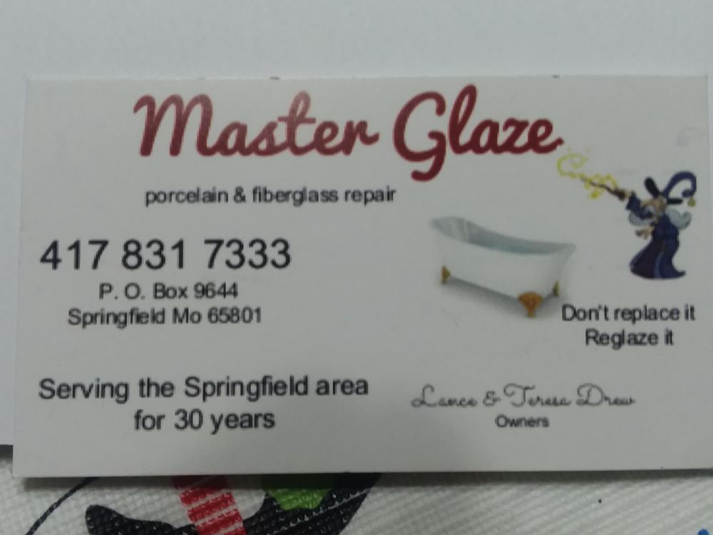 MASTER GLAZE - Updated July 2024 - Request a Quote - 510 E Loren ...