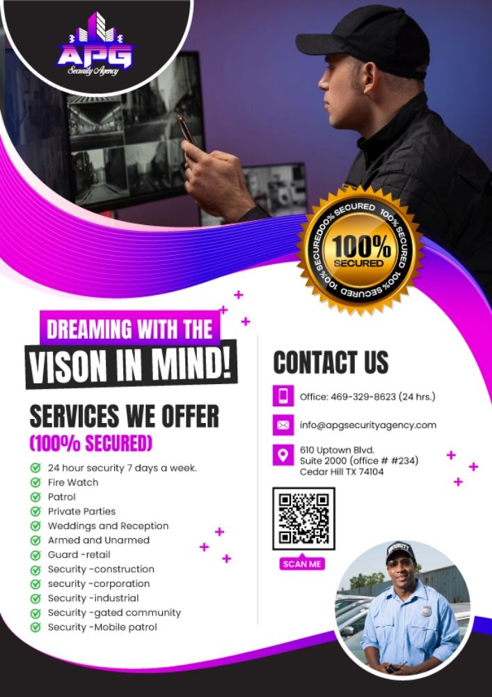 APG SECURITY AGENCY - Updated June 2026 - Request a Quote - 610 Uptown ...
