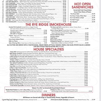 RYE RIDGE DELI - Updated April 2025 - 87 Photos & 237 Reviews - 1087 ...