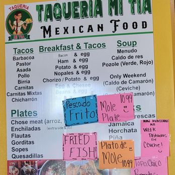 TAQUERIA MI TIA - Updated February 2025 - 95 Photos & 36 Reviews - 1100 ...