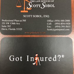 THE LAW OFFICES OF SCOTT SOBOL - 351 SW 136th Ave, Davie, FL - Yelp