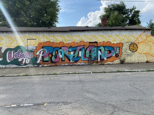 WELCOME TO PORTLAND MURAL - Updated December 2025 - 600 N 25th St ...