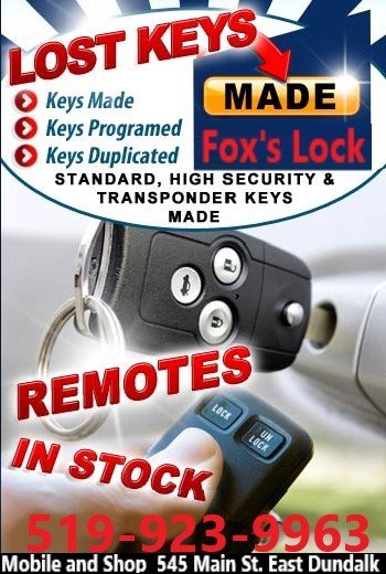 FOX’S LOCKSMITH SERVICE - Updated January 2026 - 545 Main St E, Dundalk ...