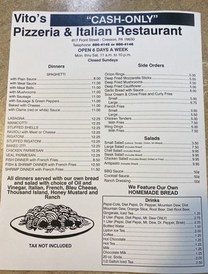 VITO’S PIZZERIA & ITALIAN RESTAURANT - Updated April 2025 - 29 Photos ...