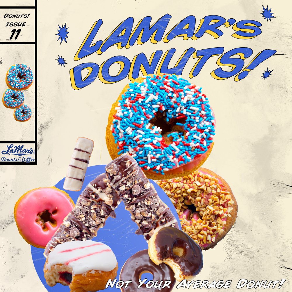 LAMAR’S DONUTS AND COFFEE - 172 Photos & 98 Reviews - Donuts - 990 W ...