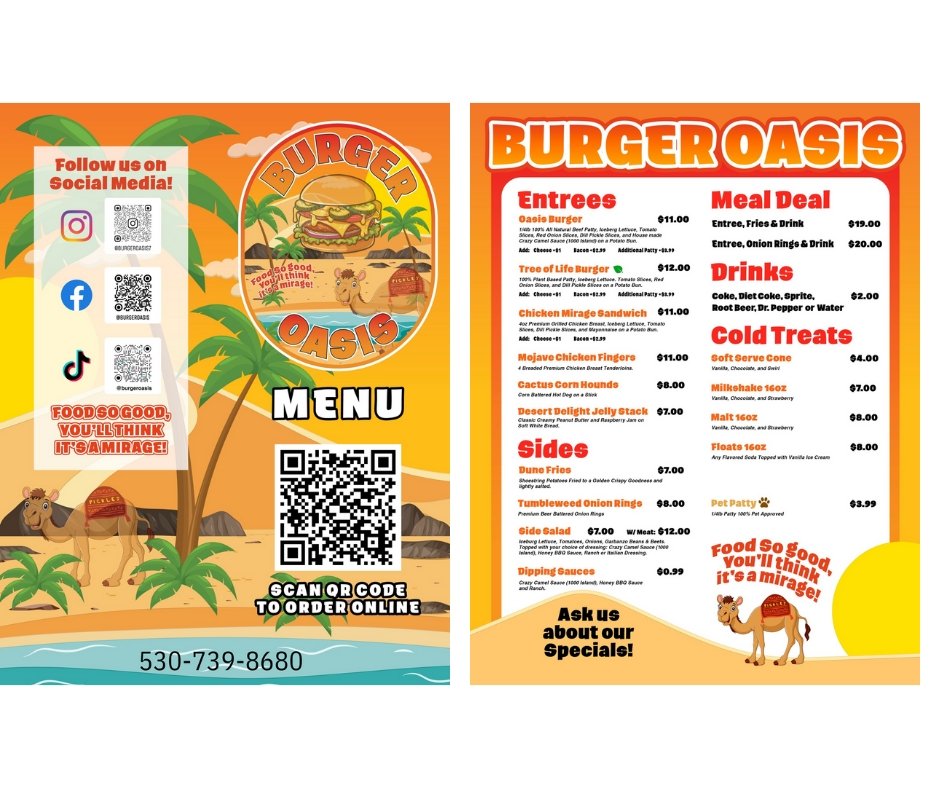 BURGER OASIS - Updated June 2024 - 60260 CA-3, Trinity Center ...